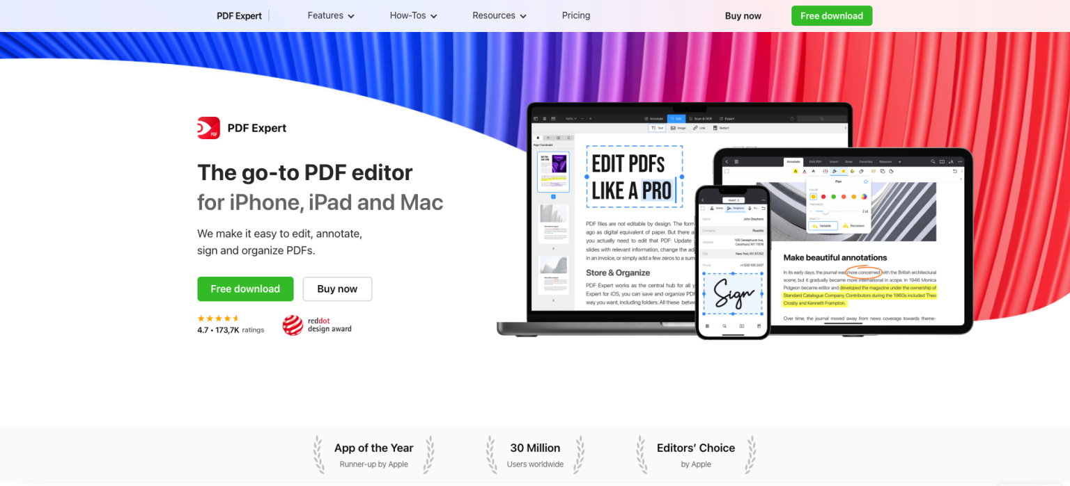 2024 年最佳 macOS PDF 编辑器测评