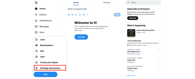 如何在 X (Twitter) 上解除“潜在敏感内容”的屏蔽