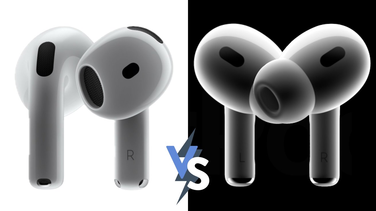 AirPods 4 与 AirPods Pro 的差别