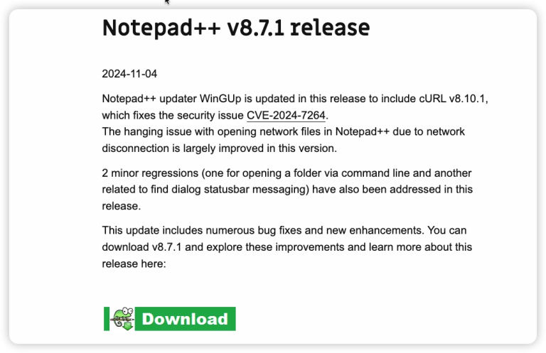 Notepad++ 最新官网中文版在线下载 附文本编辑器安装与基础教程