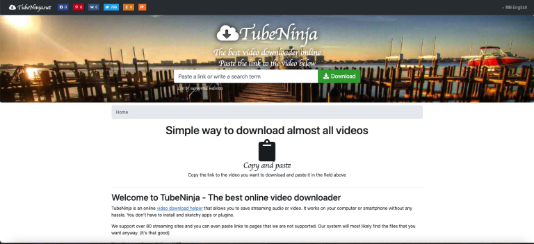 免费在线视频解析 – 支持YouTube视频下载, B站视频下载, 腾讯视频下载等